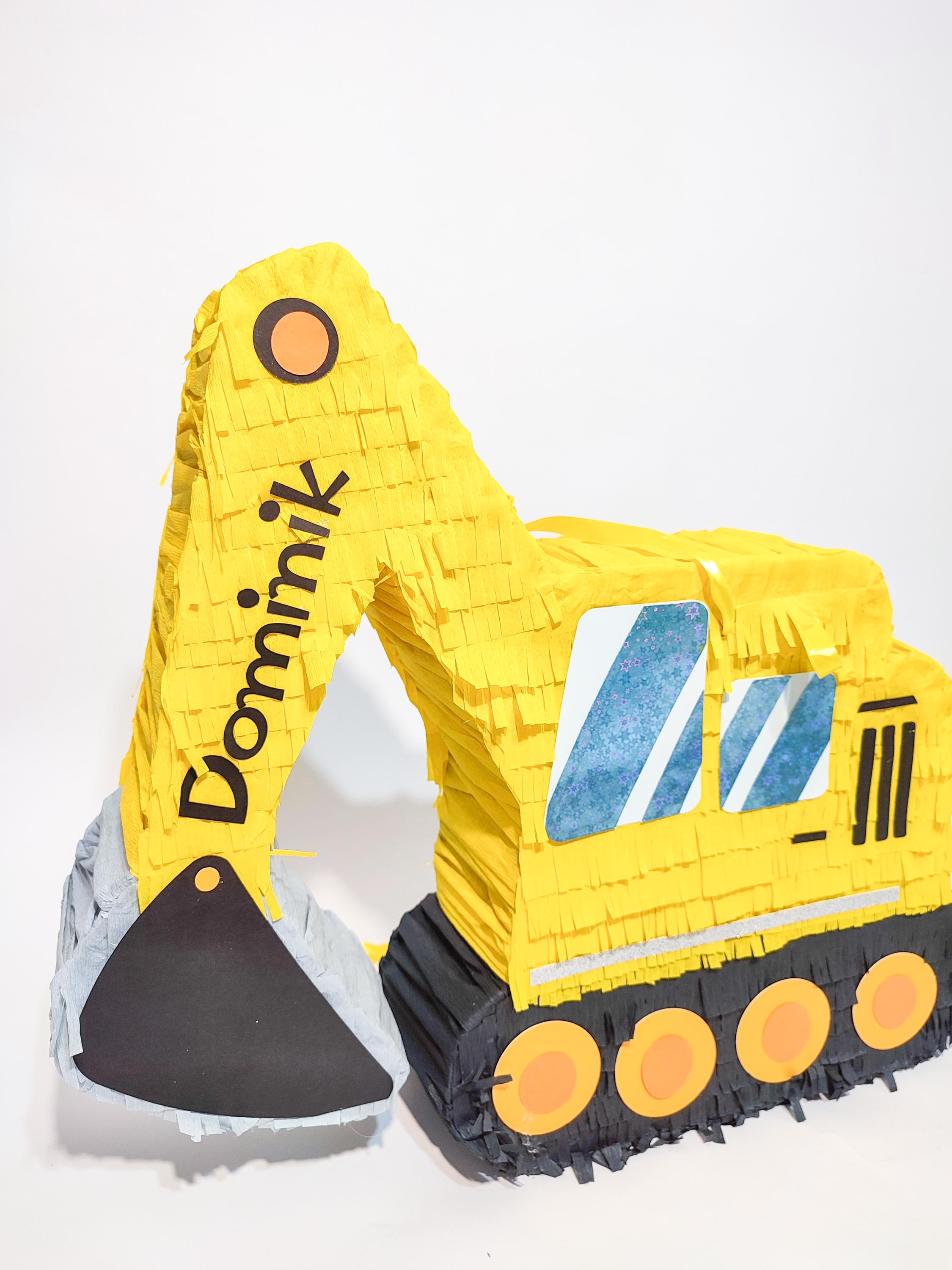 Excavator Piñata, Construction Party, Builder Birthday - Etsy