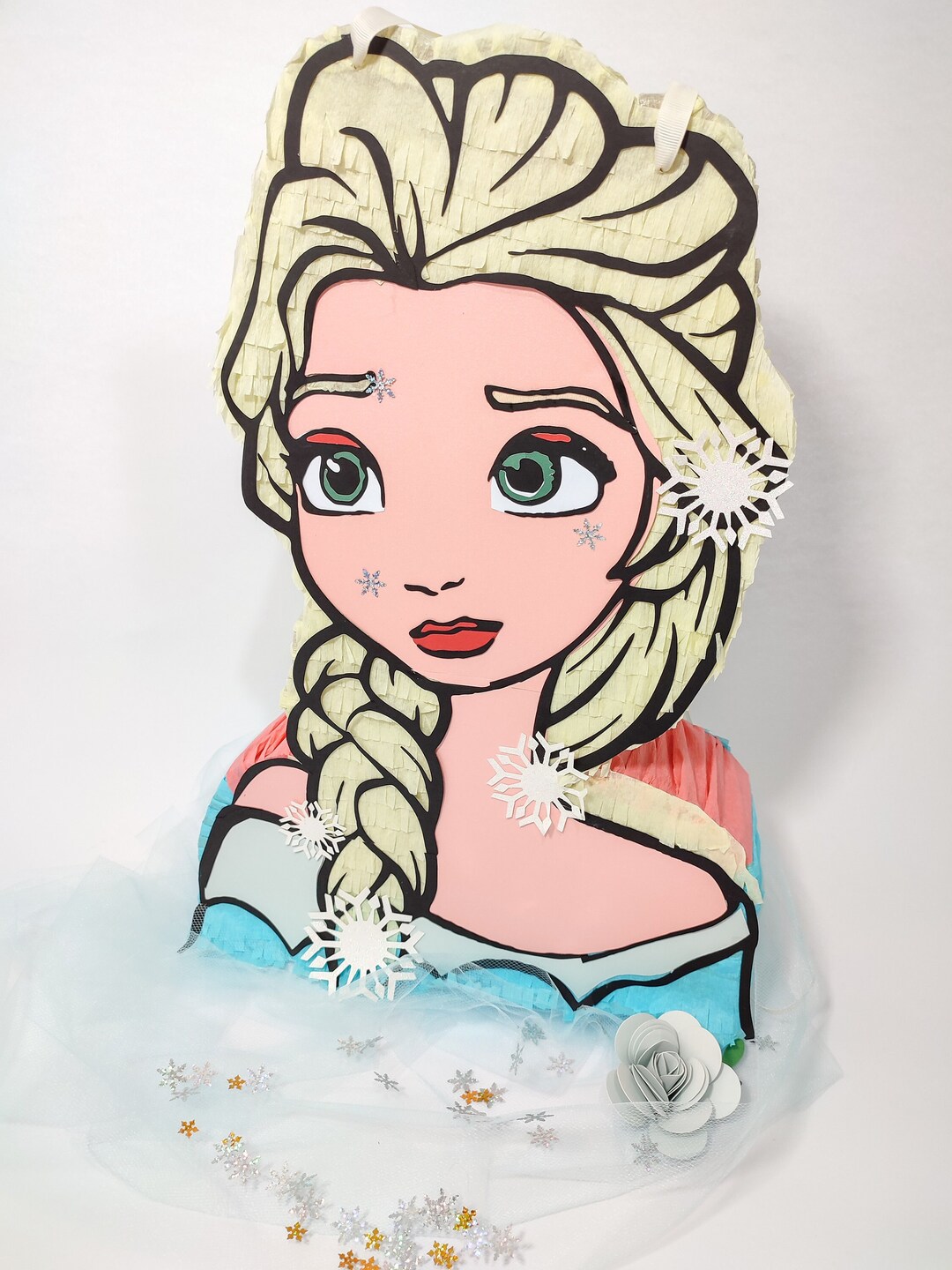 Piñata Inspired by Elsa From Disney's Frozen, Gift for a Girl, Birthday ...
