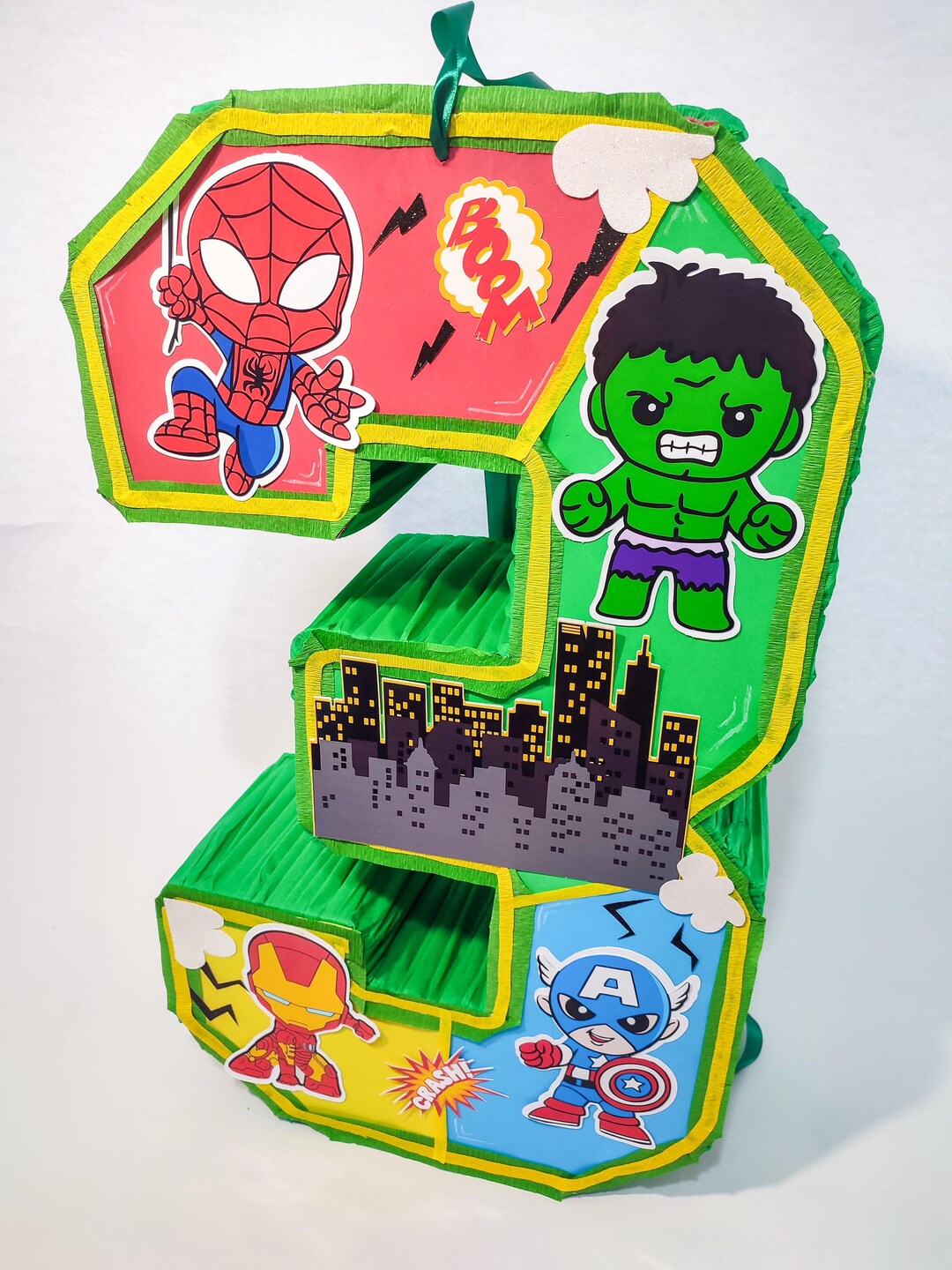 Avengers Piñata, Superhero Birthday - Etsy
