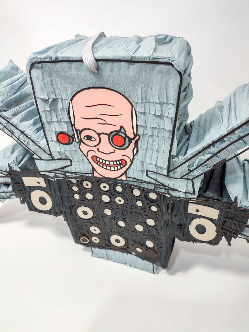 Pinata Skibidi Toilet Professor - Etsy