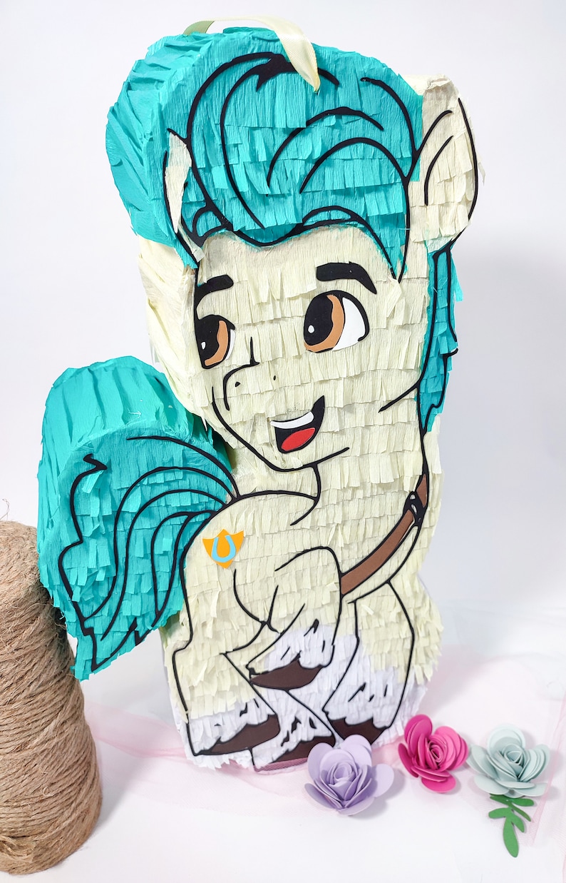 Pony Piñata, Birthday Piñata, Horse Piñata, Pull String Piñata - Etsy