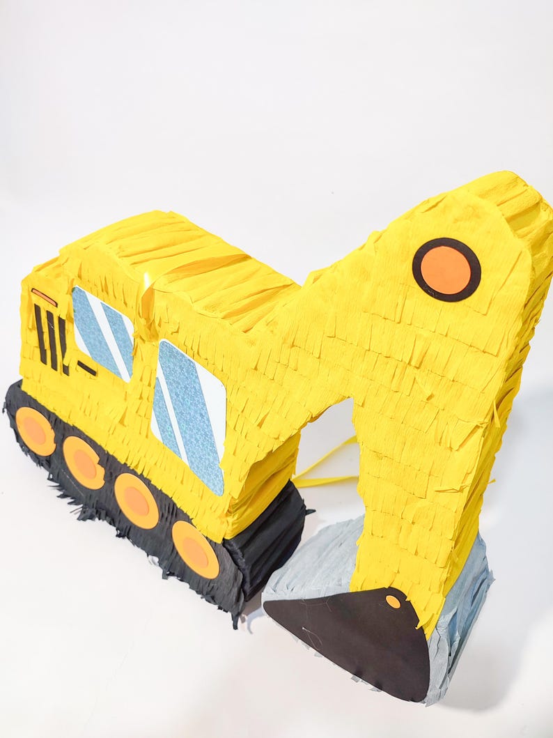 Excavator Piñata, Construction Party, Builder Birthday - Etsy
