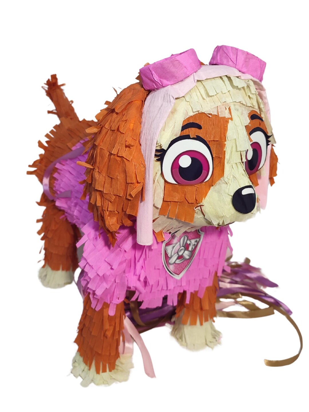 Pink Puppy Piñata | Pull String or Classic | Dog Birthday Party ...