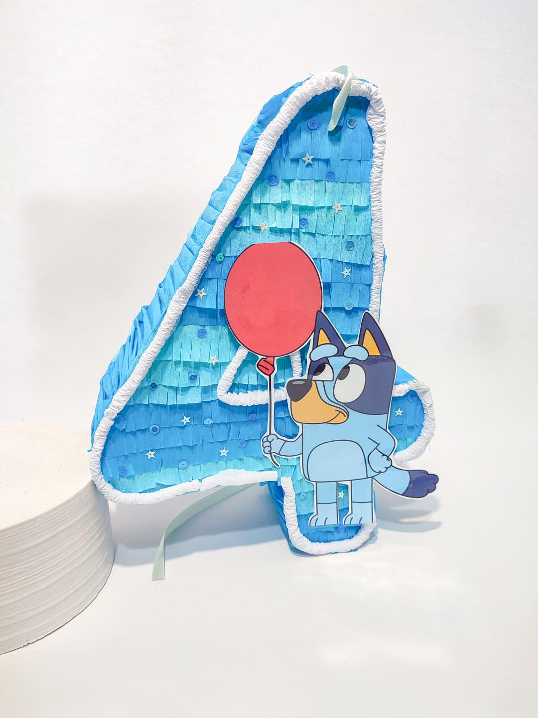 Bluey and Bingo Piñata, Number - Etsy UK