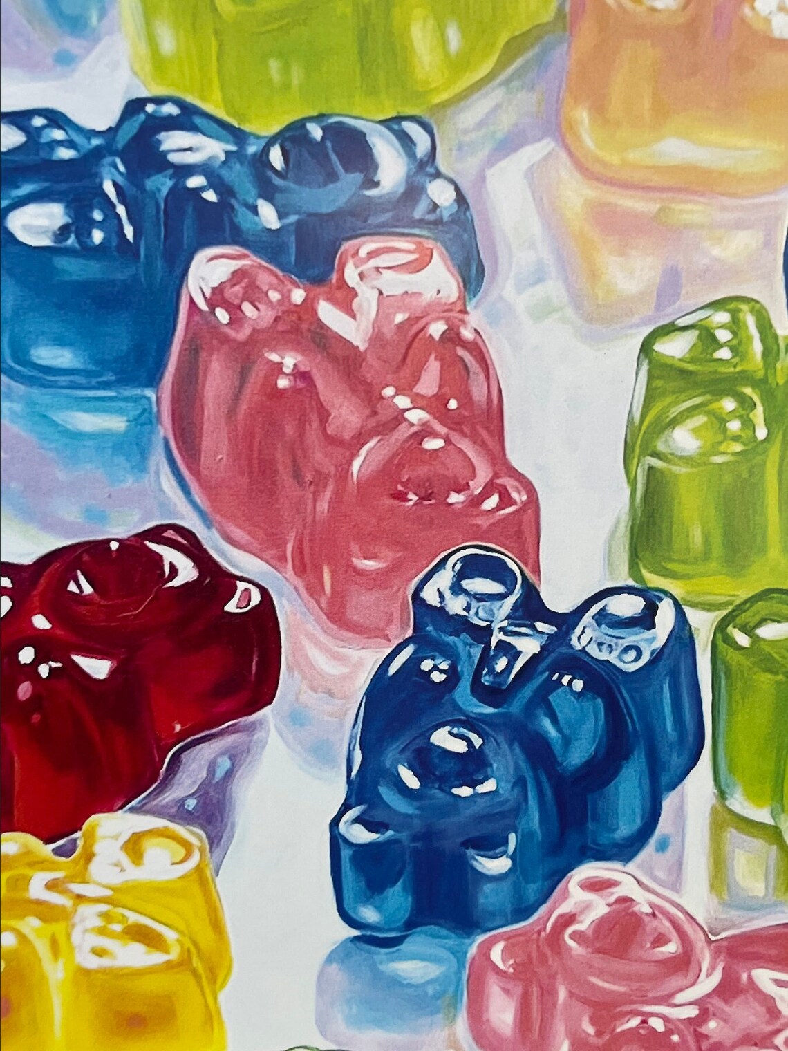 Gummy Bears Print - Etsy