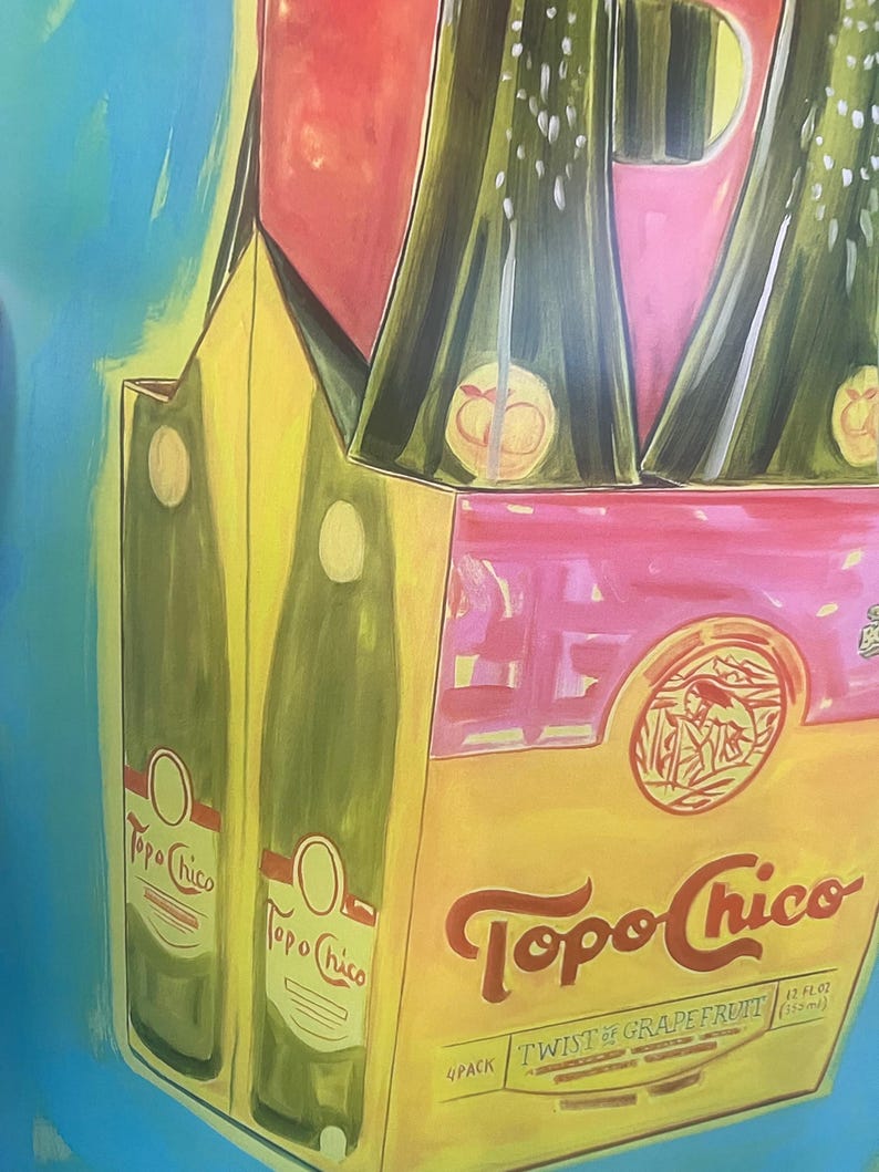 Topo Chico Print - Etsy