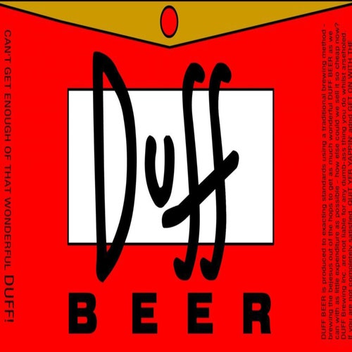 Duff Beer Logo Bundle Svg Eps Png Dxf the Simpsons - Etsy