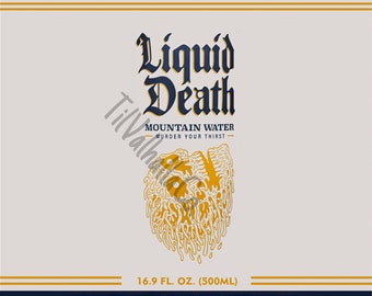 Liquid Death - Etsy