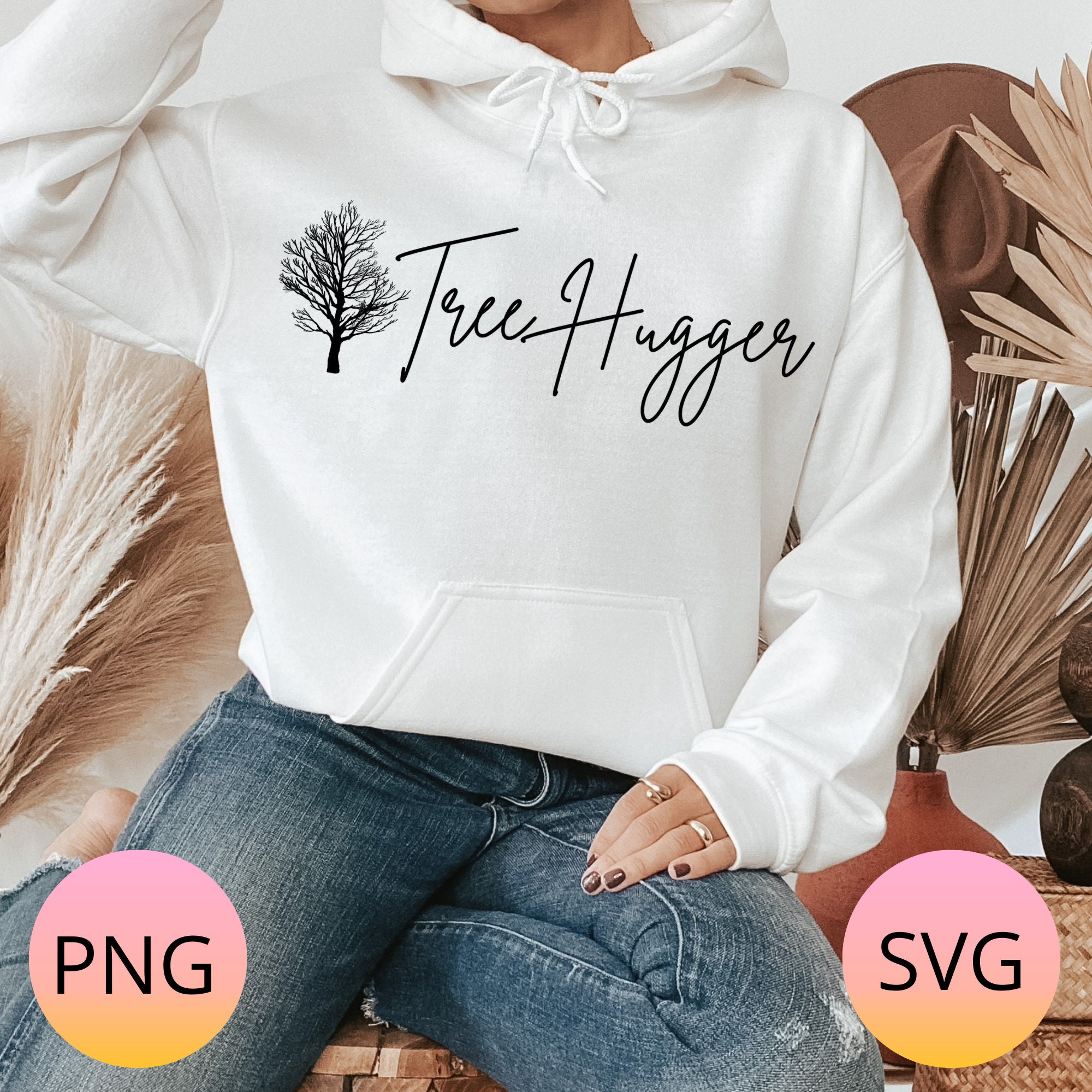 Tree Hugger PNG Tree Hugger SVG Simple Nature Design - Etsy Canada