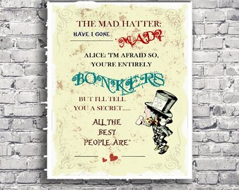 Bonkers Poster - Etsy