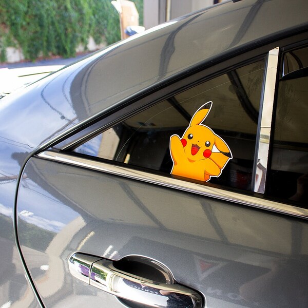 Pikachu Phone Sticker - Etsy