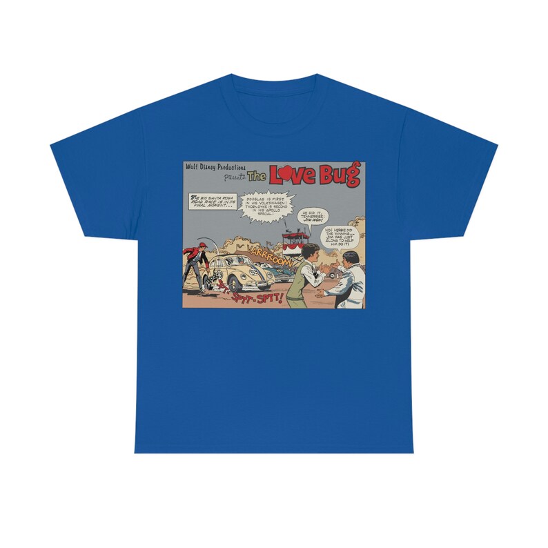 Disney Herbie the Love Bug Comic Book Tshirt Volkswagen - Etsy
