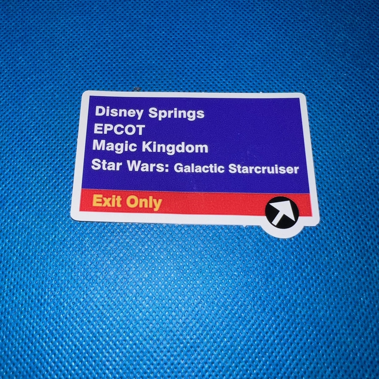 Retro Walt Disney World Road Sign Stickers Decals Pack of 8 or Sold ...