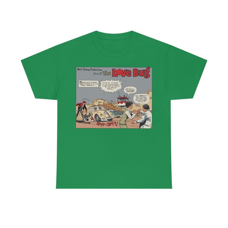 Disney Herbie the Love Bug Comic Book Tshirt Volkswagen - Etsy