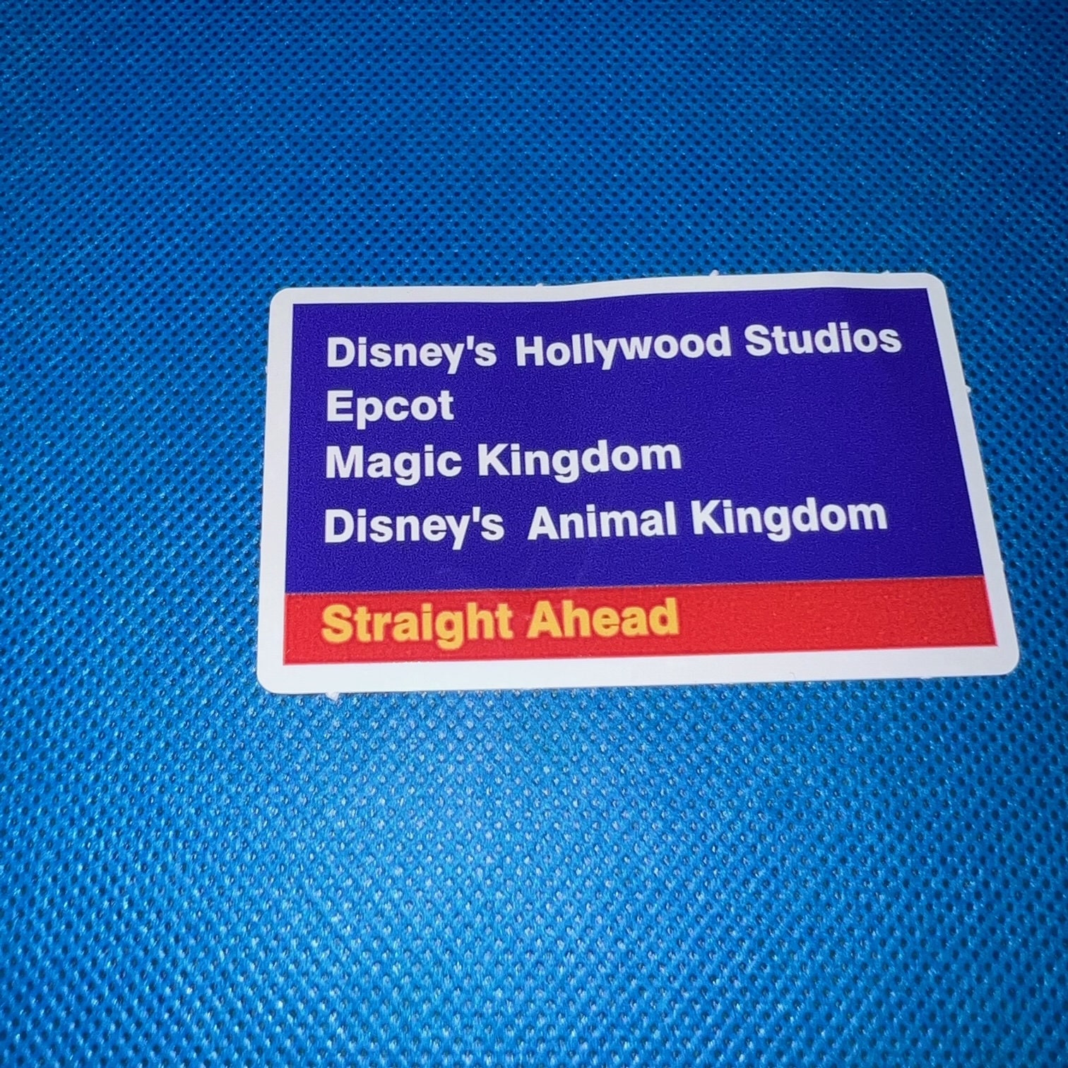 Retro Walt Disney World Road Sign Stickers Decals Pack of 8 or Sold ...