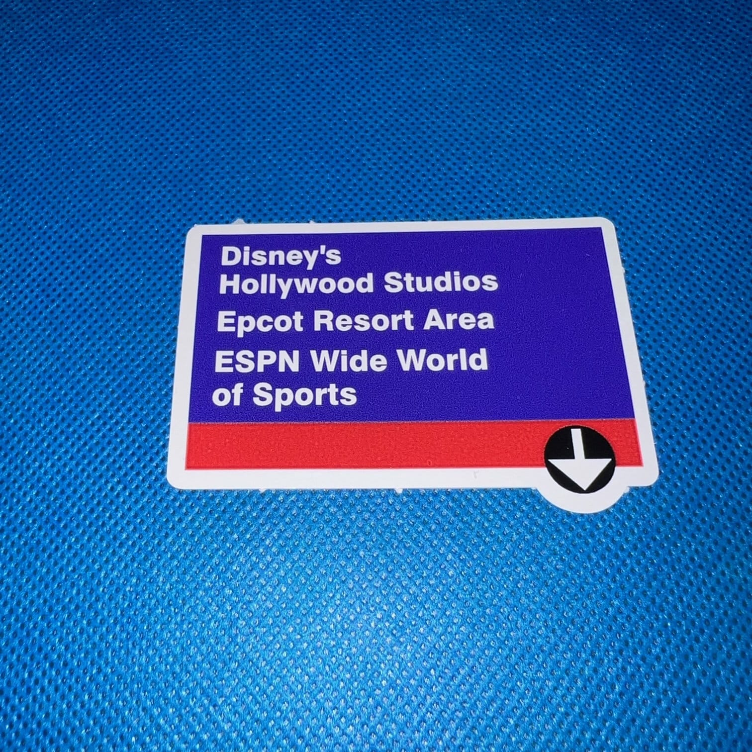 Retro Walt Disney World Road Sign Stickers Decals Pack of 8 or Sold ...