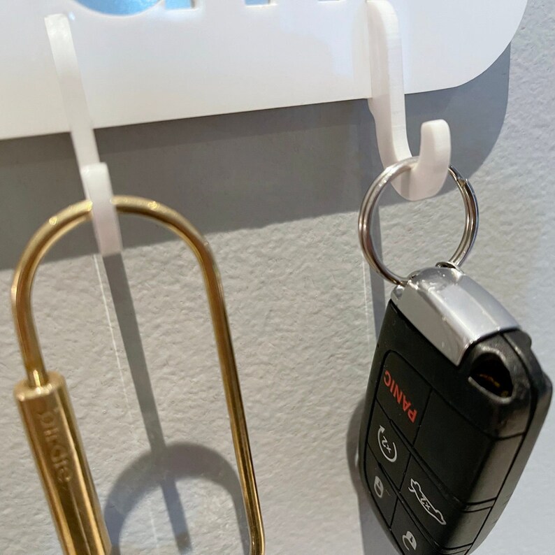 Disney Monorail Key Organizer Key Hooks Leashes Home Decor Customize ...