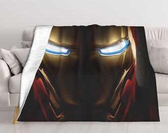 Iron Man Blanket - Etsy