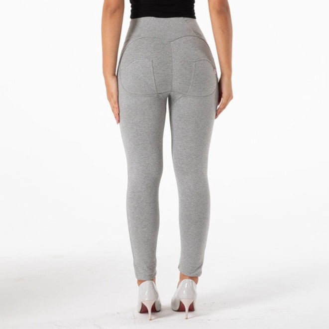 Cheeky Gray High Waist Butt Lift Pants - Etsy