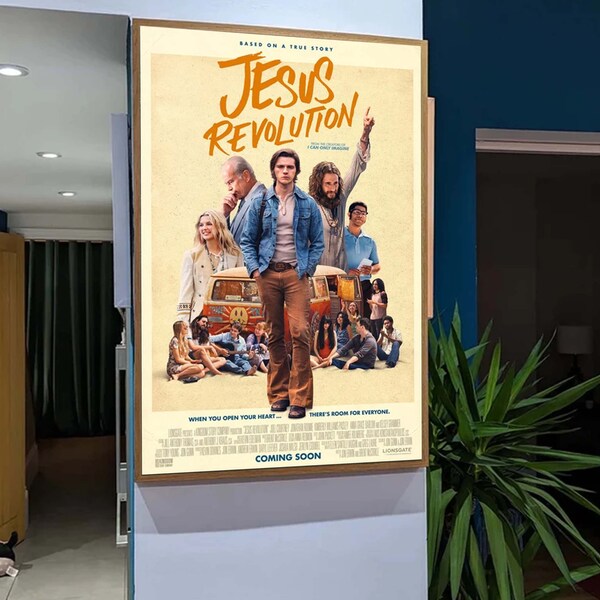 Jesus Revolution Movie Poster - Etsy