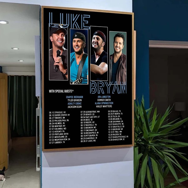 Luke Bryan - Etsy