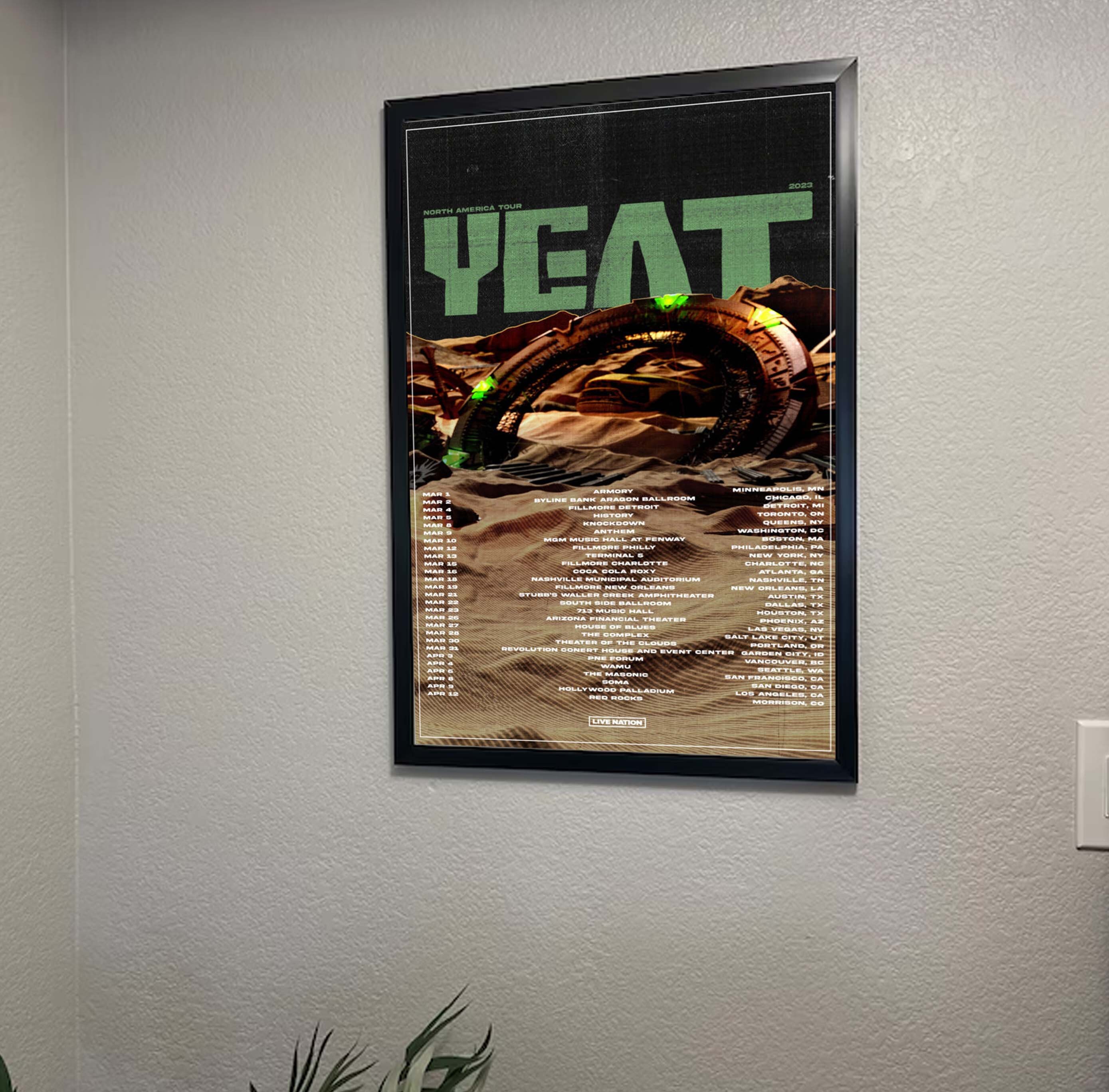 Yeat Announces 2023 Poster