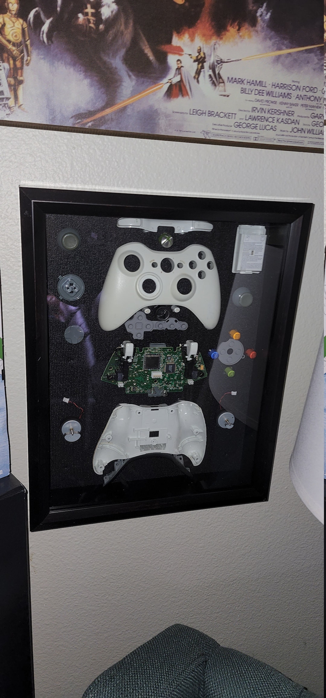 Deconstructed Xbox Controller Hanging Wall Art - Etsy