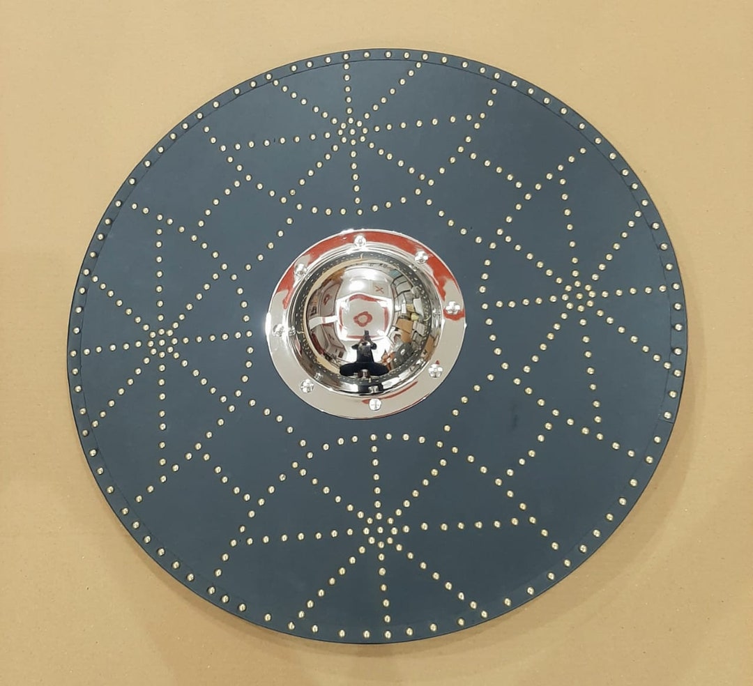 Vikings Shield, 24 Wood & Steel Armor SCA LARP Battle Ready Warrior ...