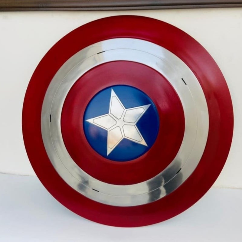 Captain America Shield Metal - Etsy
