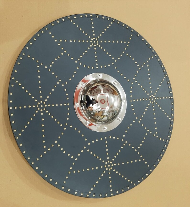 Vikings Shield, 24 Wood & Steel Armor SCA LARP Battle Ready Warrior ...