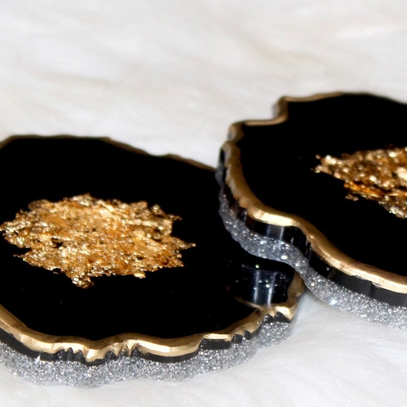 Coasters Made With Agates - Etsy