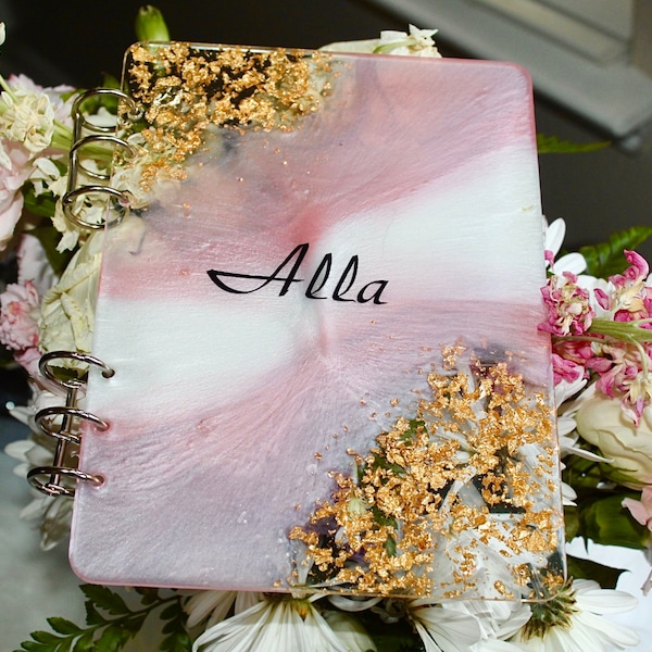 Resin Notebook - Etsy