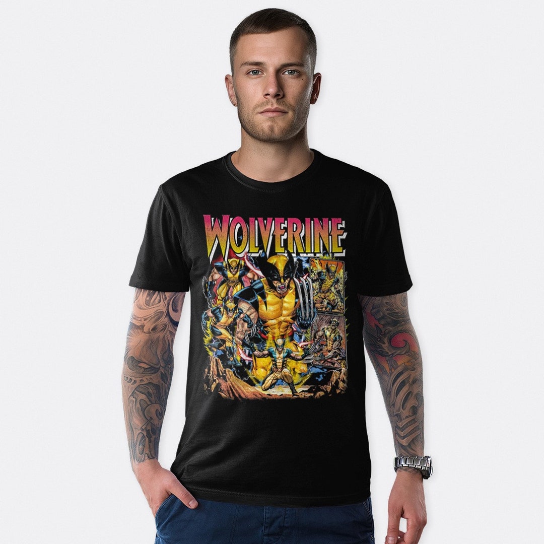 Wolverine X-men T-shirt, Men's Women's Sizes (COM-23626) - Etsy