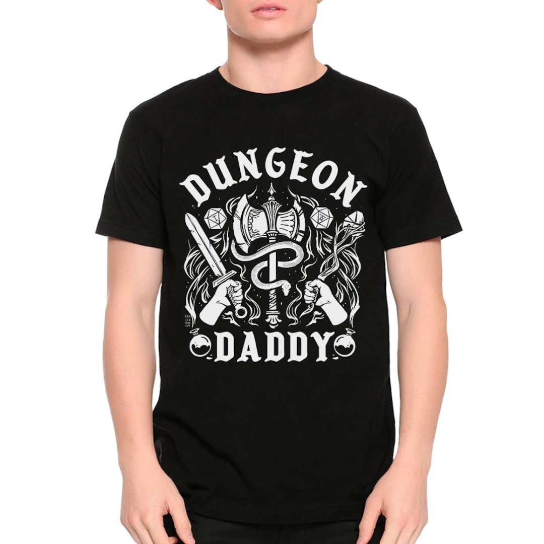 Dungeon Daddy D&D T-shirt, Dungeons and Dragons, Dnd Shirt, Men's Women ...