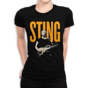 Sting Concert T-shirt, 100% Cotton Tee, Men's Women's All Sizes (wr-224) - Etsy