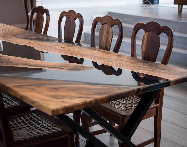 Unique Epoxy Resin Dining Table, Epoxy Counter Top, Resin Coffee Table ...