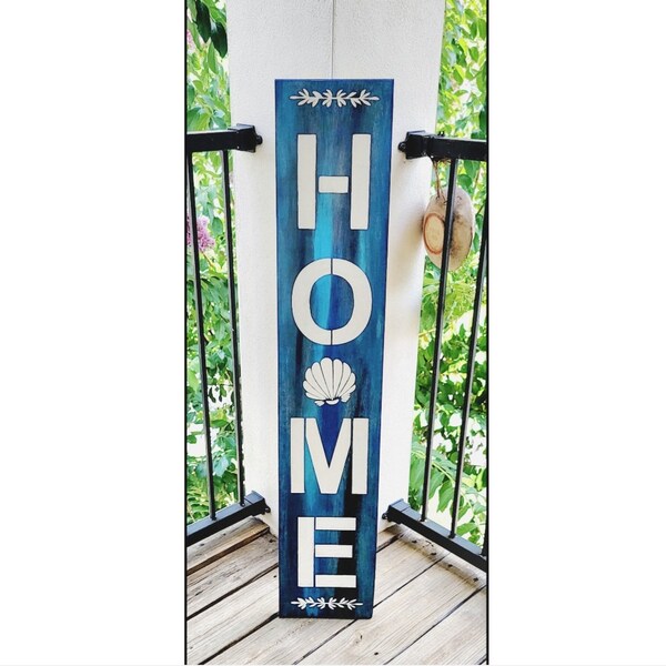 Beachy Welcome Sign - Etsy