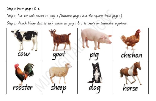 Farm Animal Bundle - Etsy