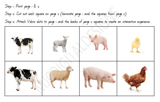 Farm Animal Bundle - Etsy