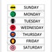 Superhero Days of the Week - Etsy