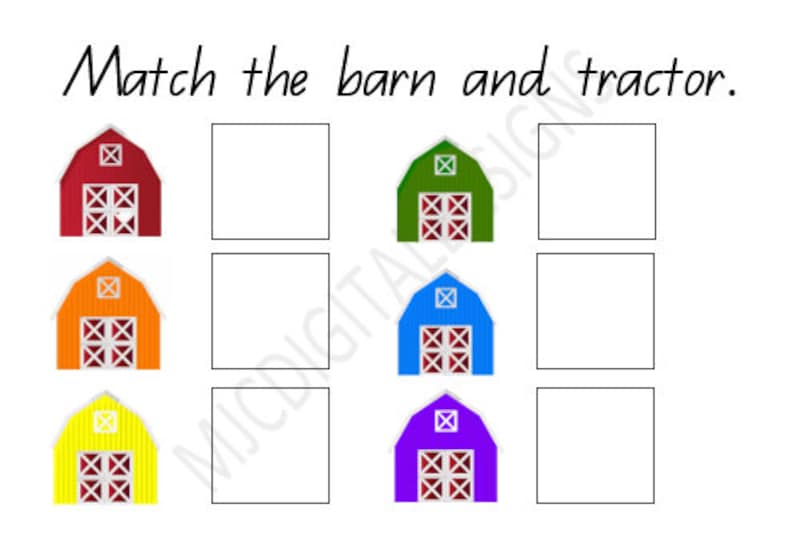 Farm Animal Bundle - Etsy