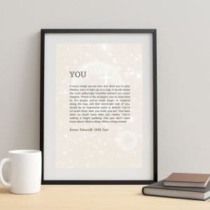 Donna Ashworth YOU Poem A5 Poetry Print From the Book WILD HOPE ...