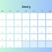 2024 Minimalist Printable Calendar , Monthly Planner 2024 , Minimalist ...