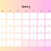 2024 Minimalist Printable Calendar , Monthly Planner 2024 , Minimalist ...