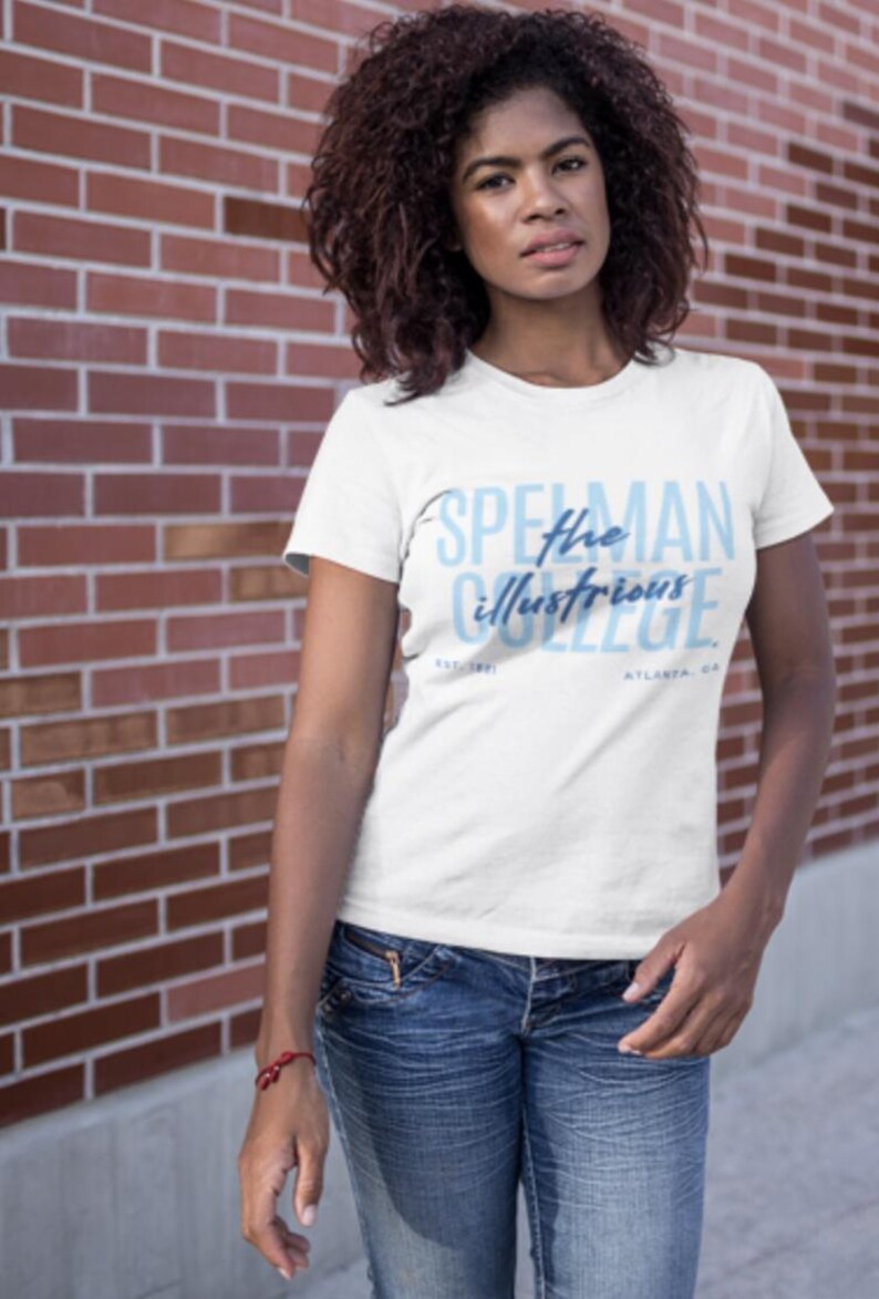 The Illustrious Spelman College T-shirt - Etsy