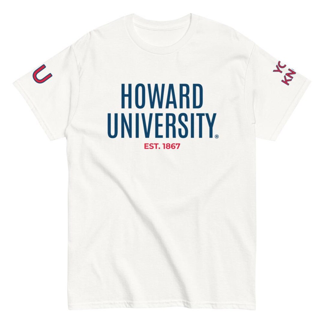 Howard University T-shirt - Etsy