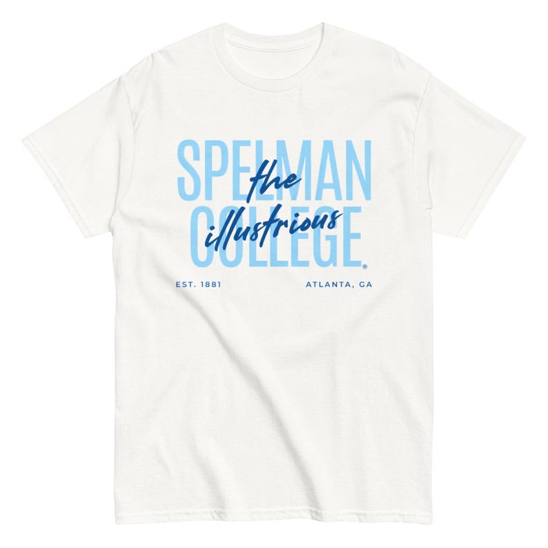 The Illustrious Spelman College T-shirt - Etsy