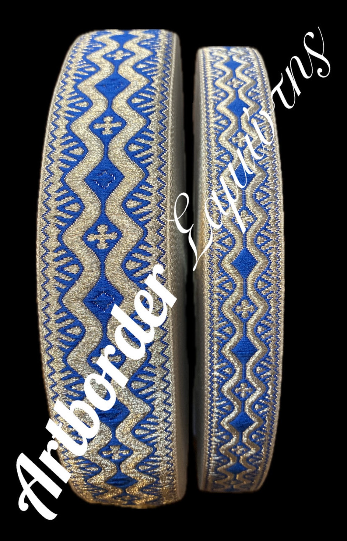 Greek Metallic Galloon , Church Liturgical Galloon , Jacquard Ribbon ...
