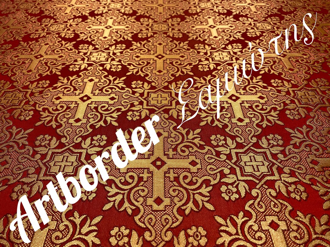 Metallic Brocade 180cm. / Design of the Ecumenical Patriarchate ...