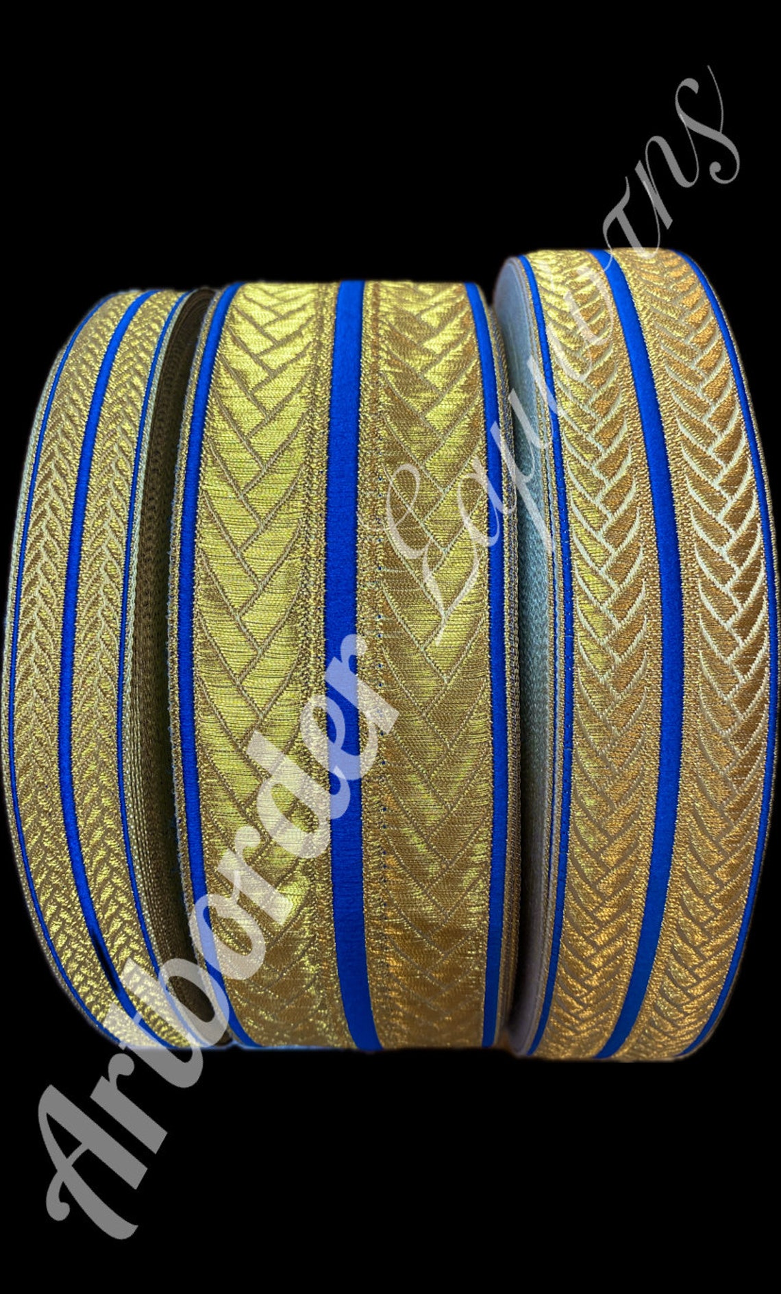 Greek Metallic Galloon , Church Liturgical Galloon , Jacquard Ribbon ...